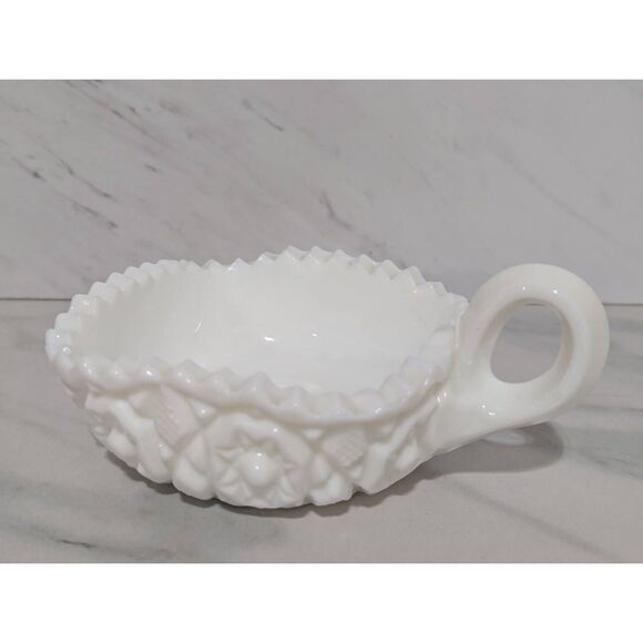 Fostoria | Accents | Fostoria Winburn White Milk Glass Square Nappy ...